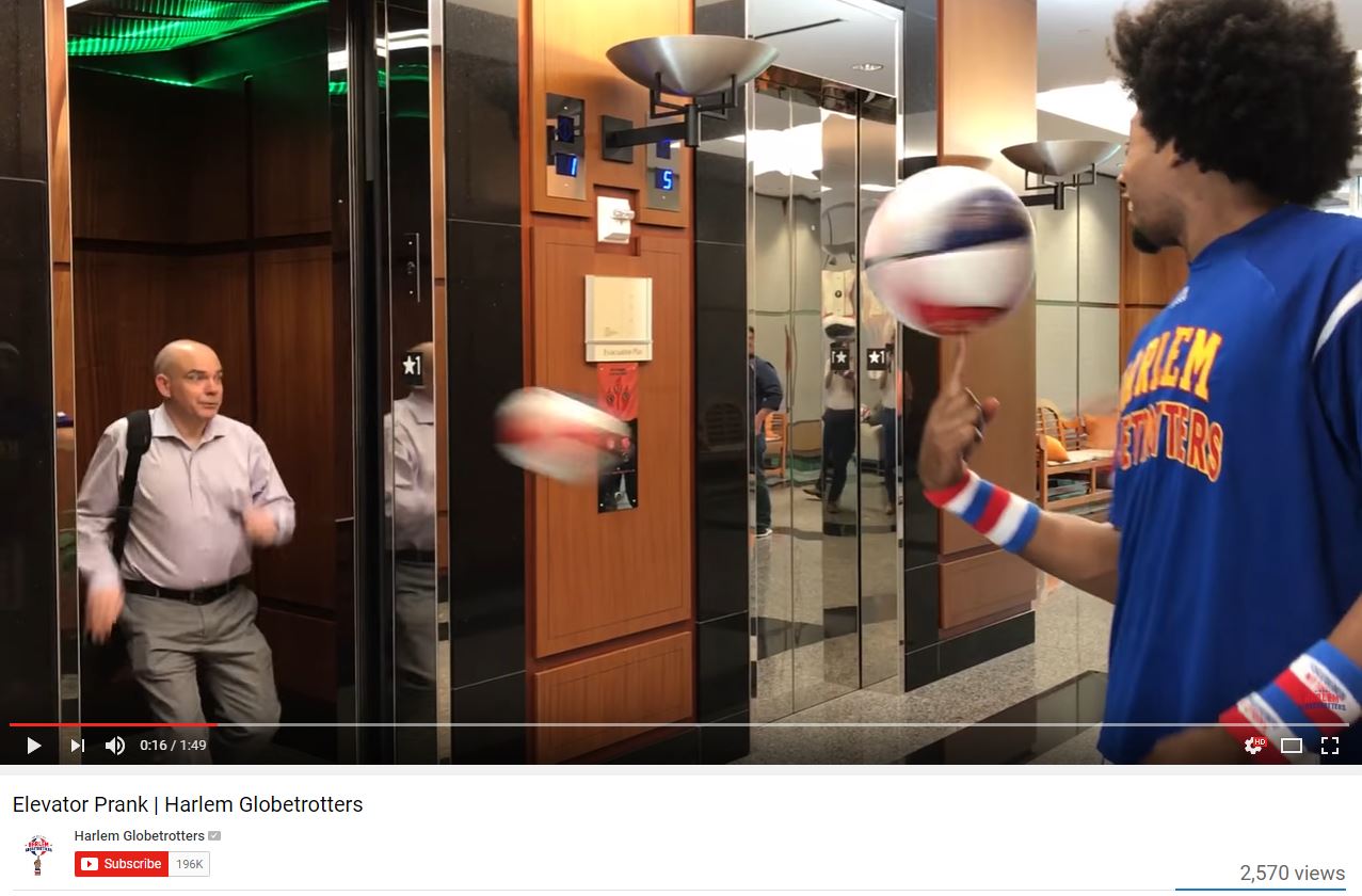 THINK FAST! Harlem Globetrotters play practical prank on Atlanta workers | ksdk.com