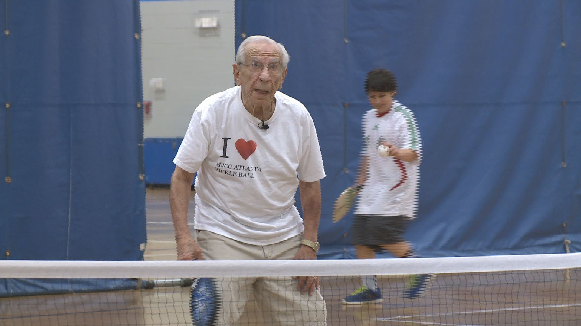 100-year-old man a star on the Pickleball court | 11alive.com