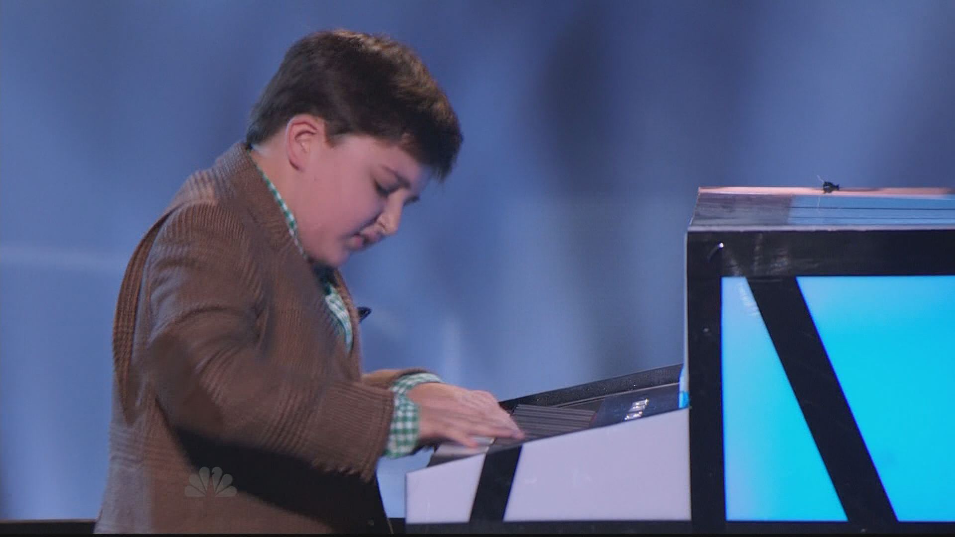 Local piano prodigy continues to wow on 'America's Got Talent ...