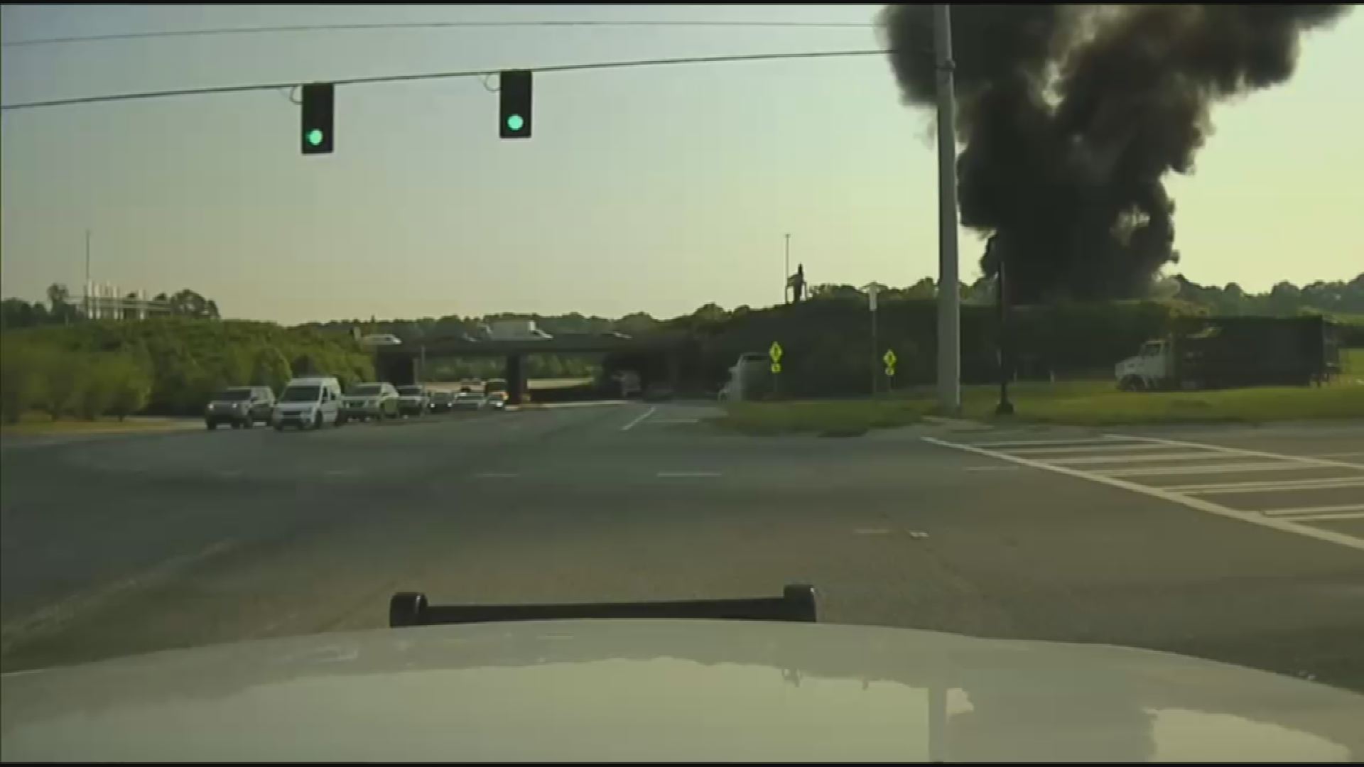 Dashcam video shows final moments of crashed plane | 11alive.com