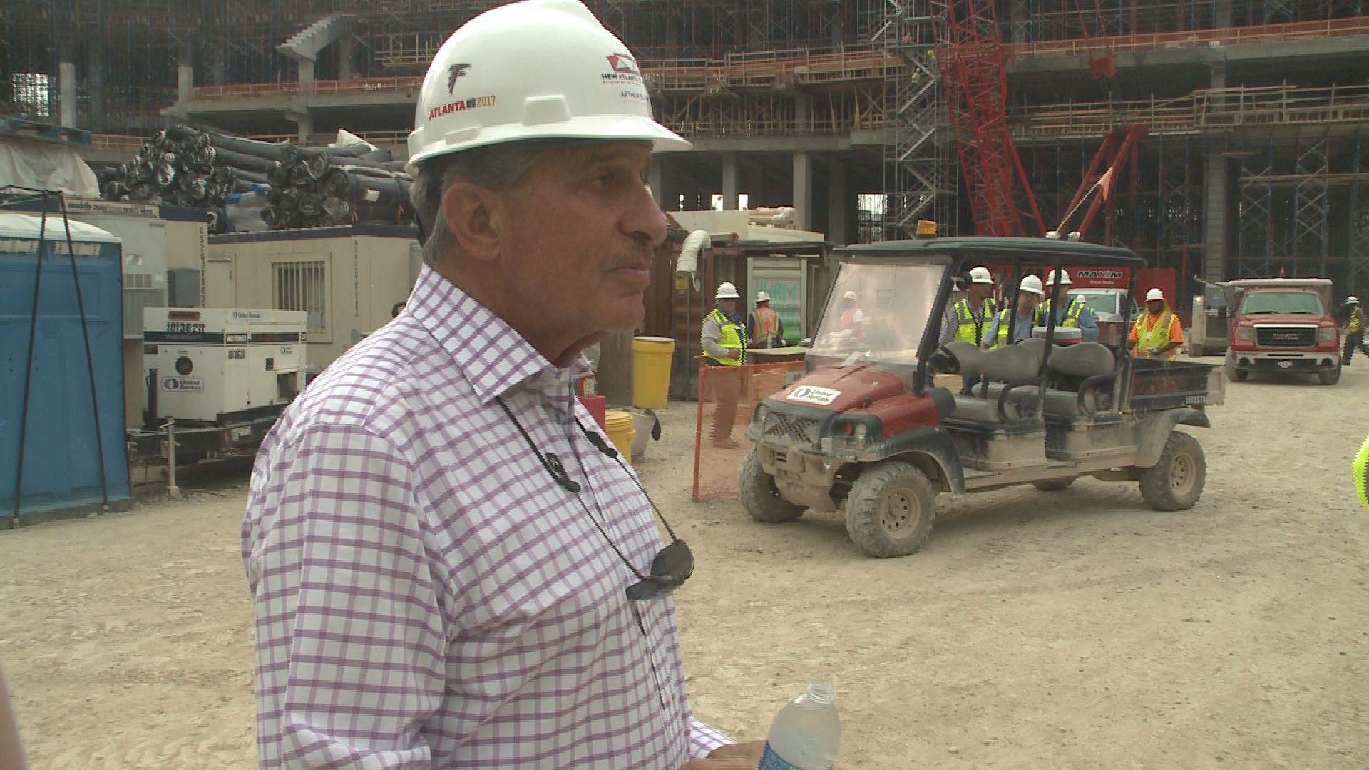 Pricey new stadium project makes billionaire smile | 11alive.com