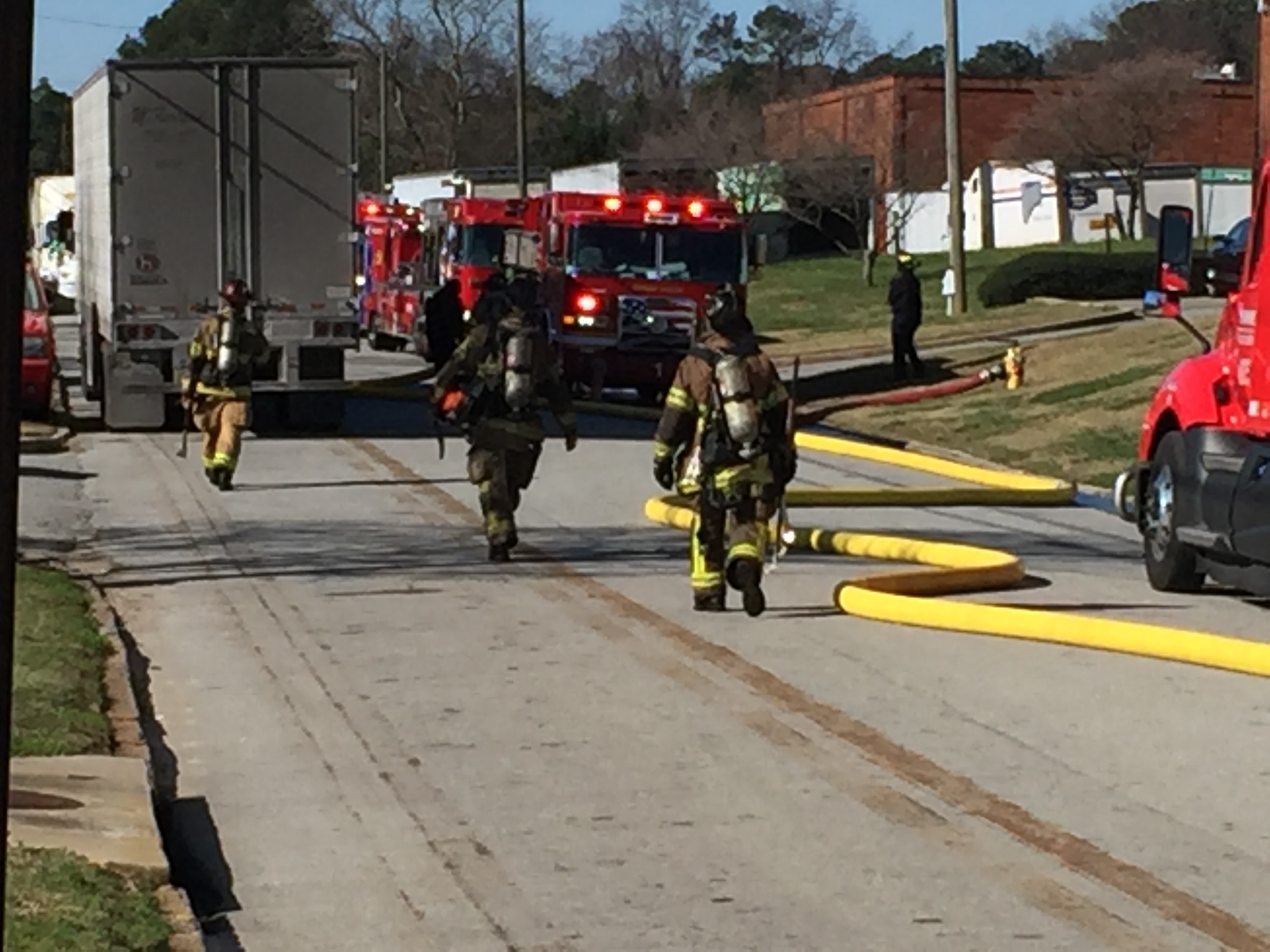 Recycling fire contained, no injuries | 11alive.com