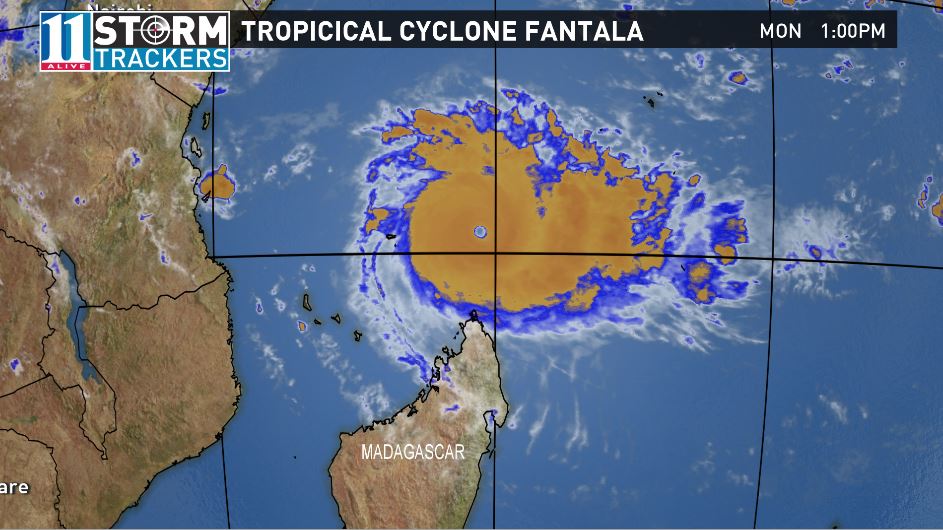 Cyclone Fantala strongest storm ever on record in Indian Ocean ...