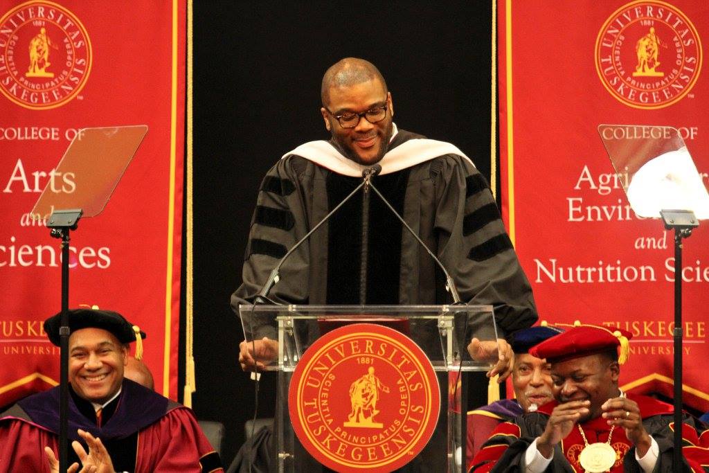 Tyler Perry recounts hardships, realizations and life at Tuskegee U ...