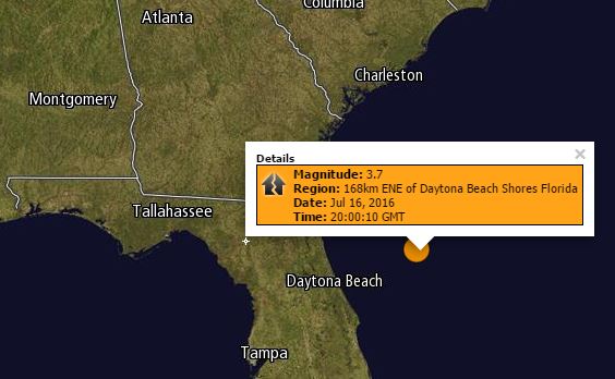 Quake reported off coast of Florida | 11alive.com