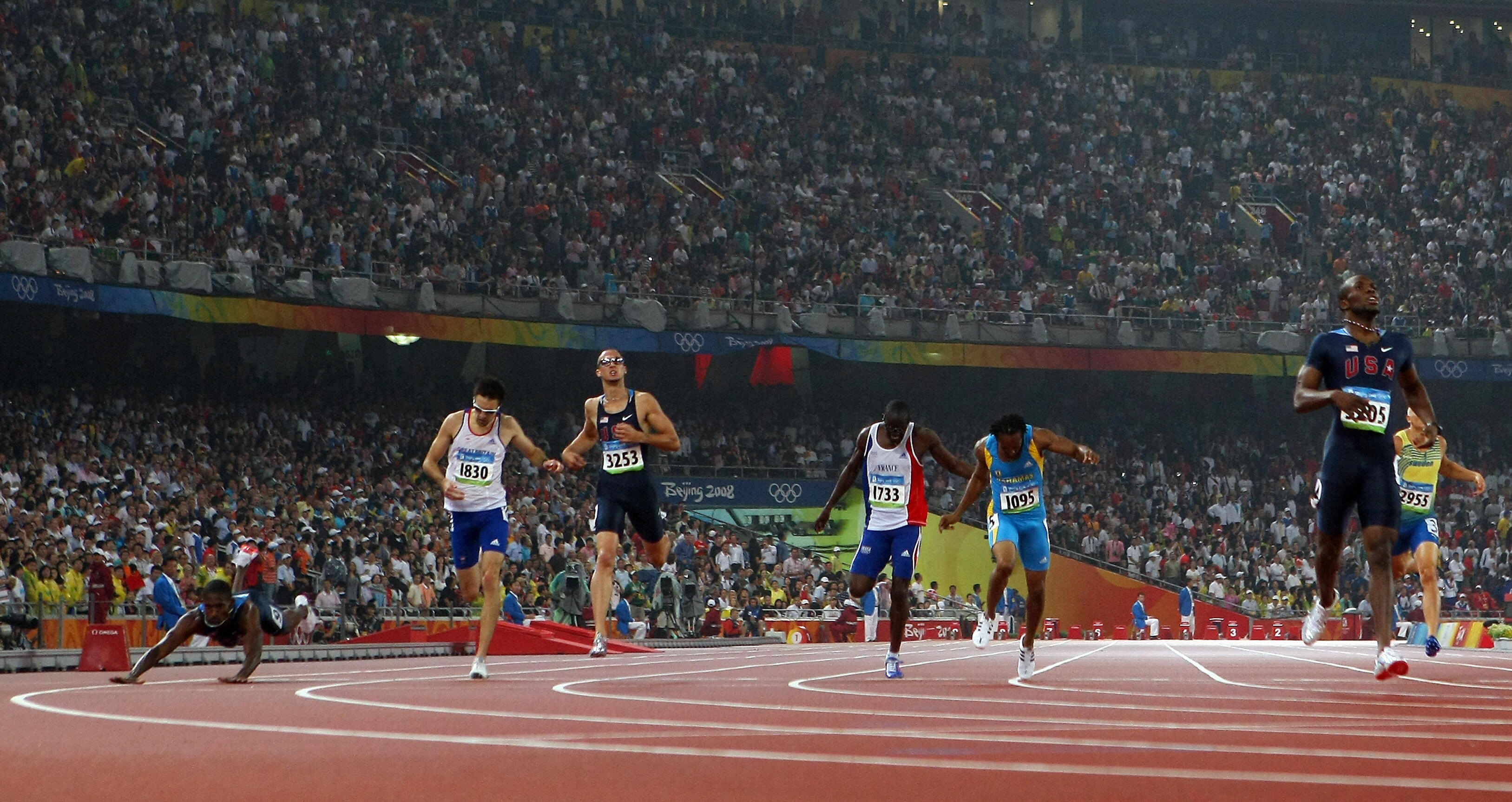 Photos | 400m men's race in the 2008 Beijing Olympics | king5.com