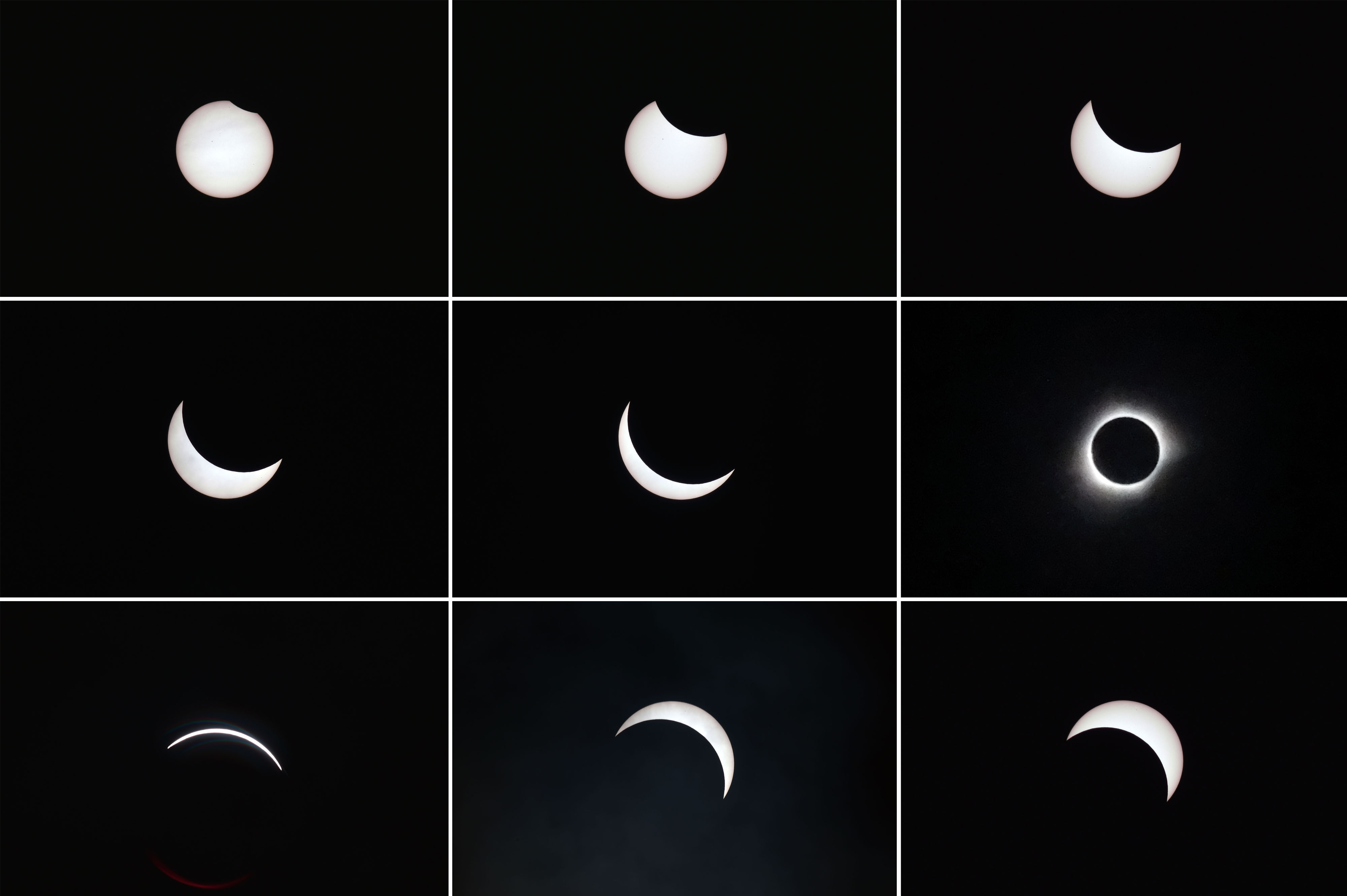 PHOTOS: Solar eclipses from around the world | wzzm13.com