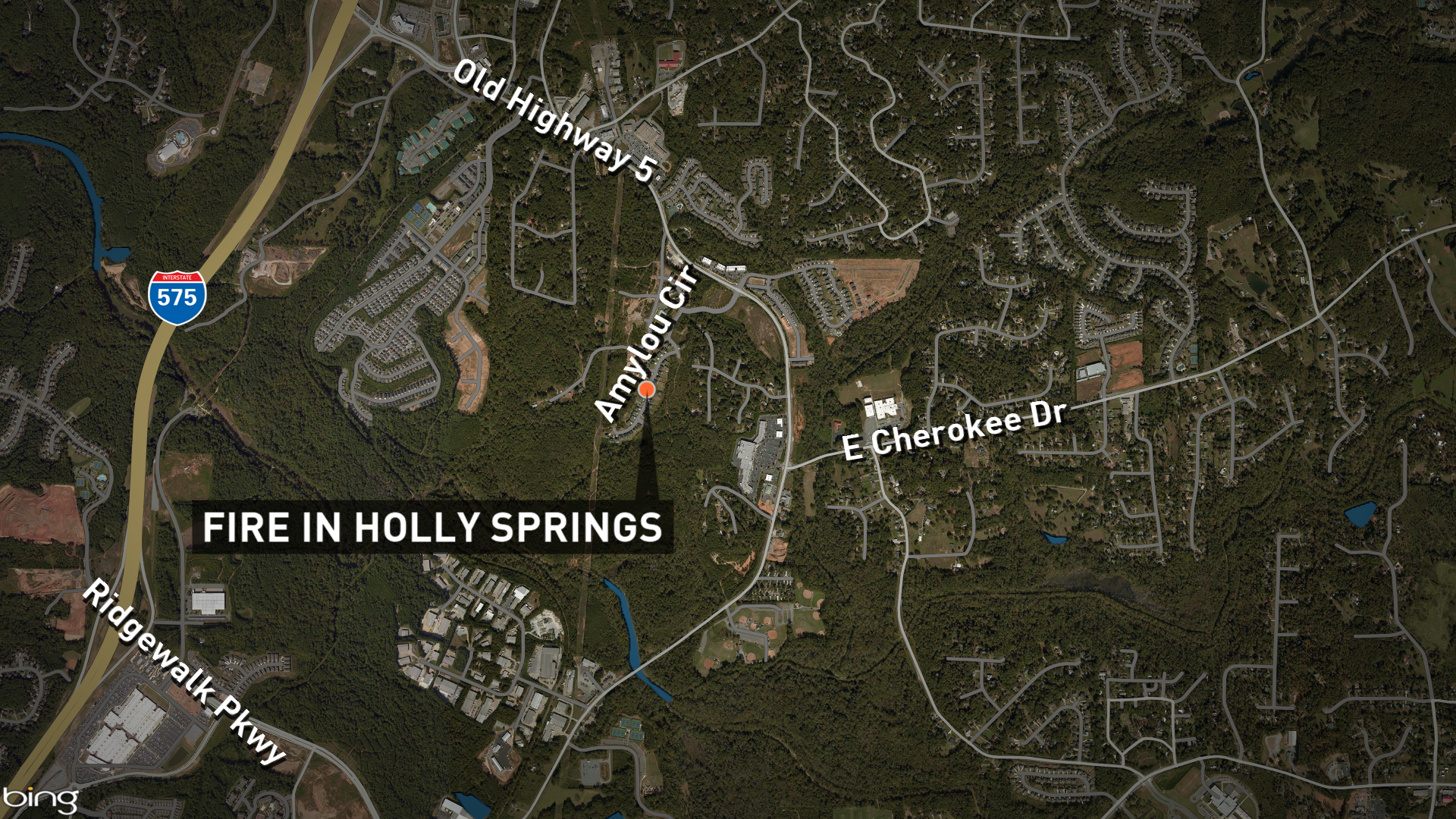 2016 Forest Fire Map Georgia - Map