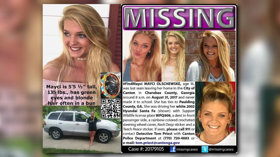 Law enforcement says missing Georgia teen may be in Colorado | 9news.com