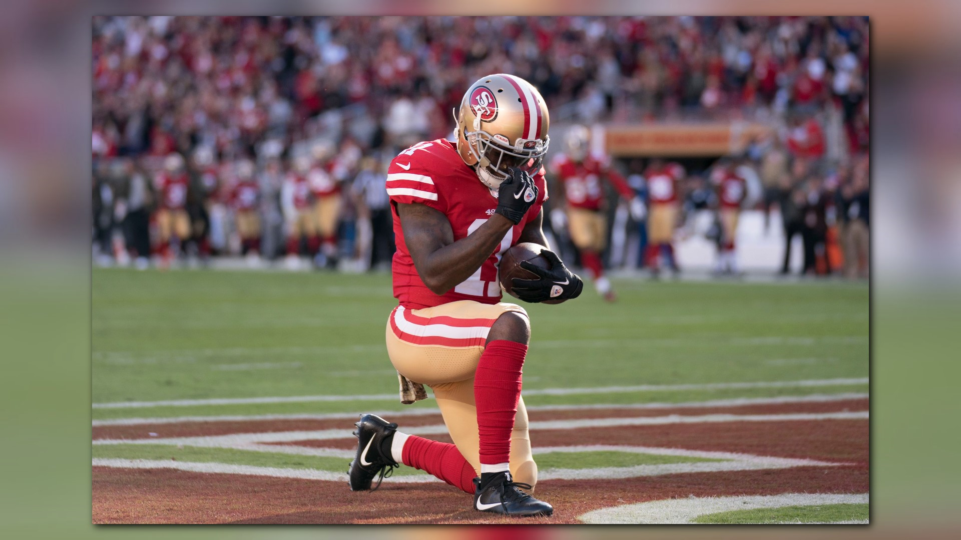 49ers' Marquise Goodwin makes heartbreaking announcement after game ...