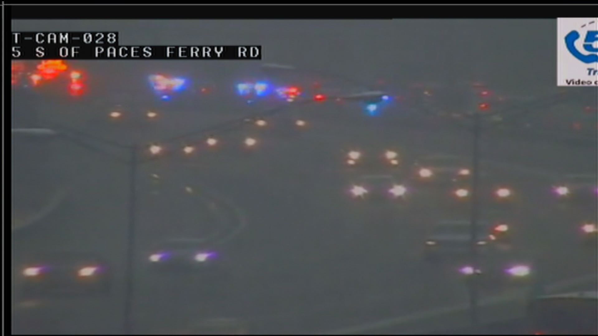 11alive.com | Police car involved in accident on I-75