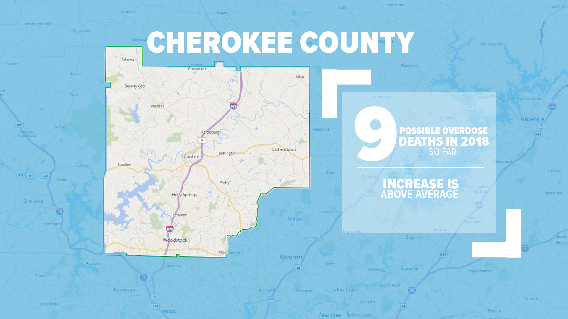 Cherokee Co. facing a 150% increase in drug overdose deaths this year ...